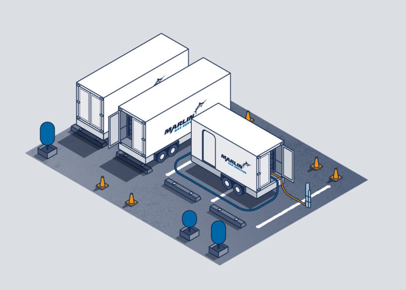 On-Site CNG Decompression - Marlin Gas Services